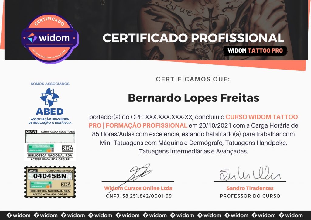 Profissional Tattoo Positiva Vida